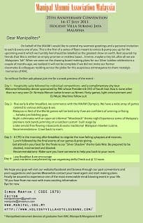 25th Anniversary Celebrations - Manipal Alumni Association Malaysia ...