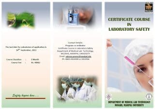 Certificate Course in Laboratory Safety: Manipal University | ManipalBlog