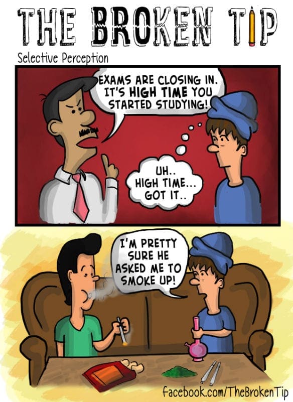 Selective Perception - The Broken tip | ManipalBlog