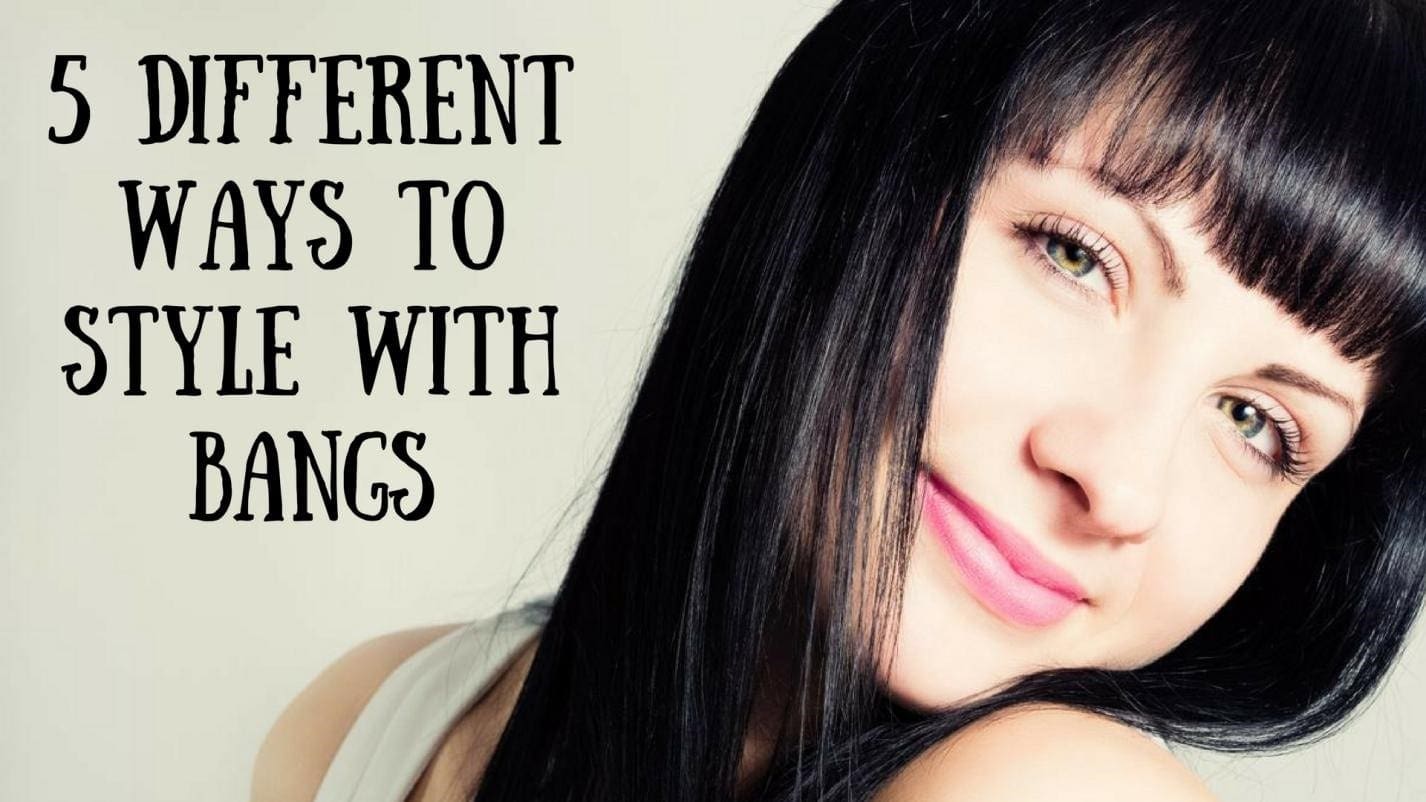 5 Different Ways to Style with Bangs | ManipalBlog