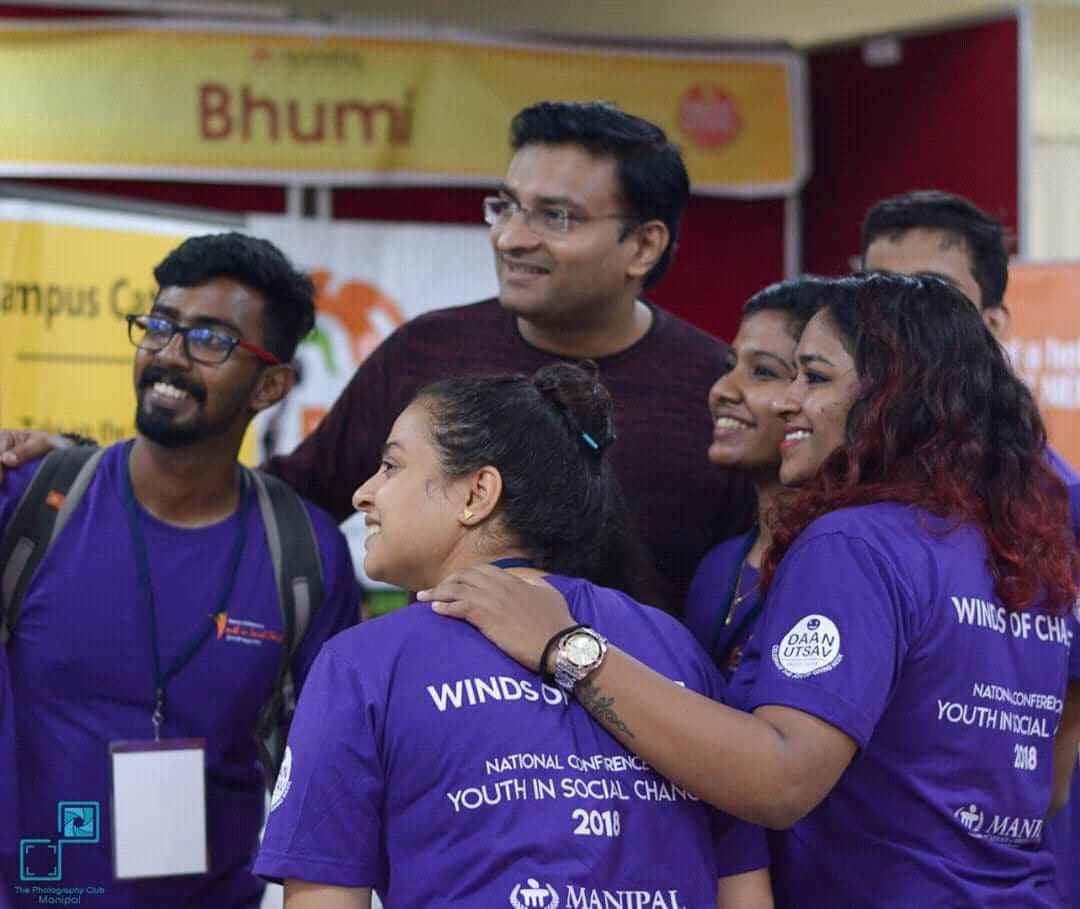 Prasanth Nair at National Conference on Youth in Social Change 2018 | ManipalBlog