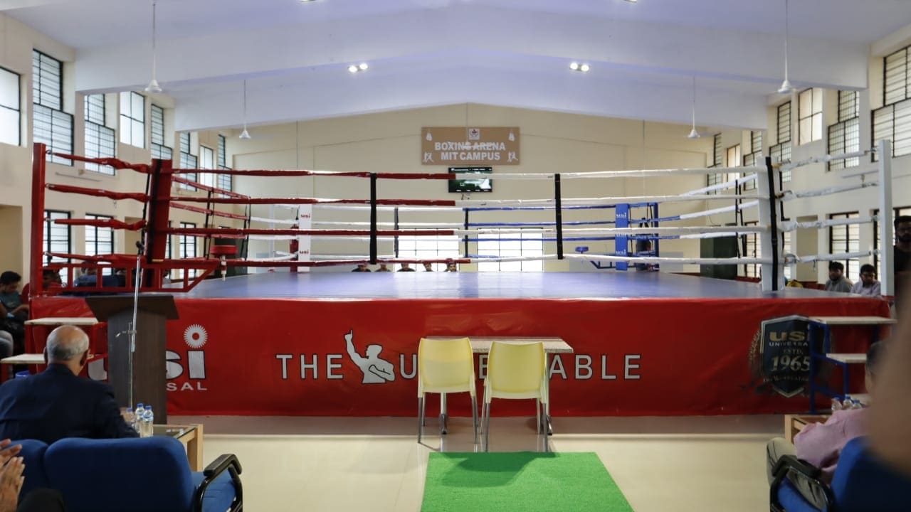 Boxing Arena opened in MIT Campus | ManipalBlog